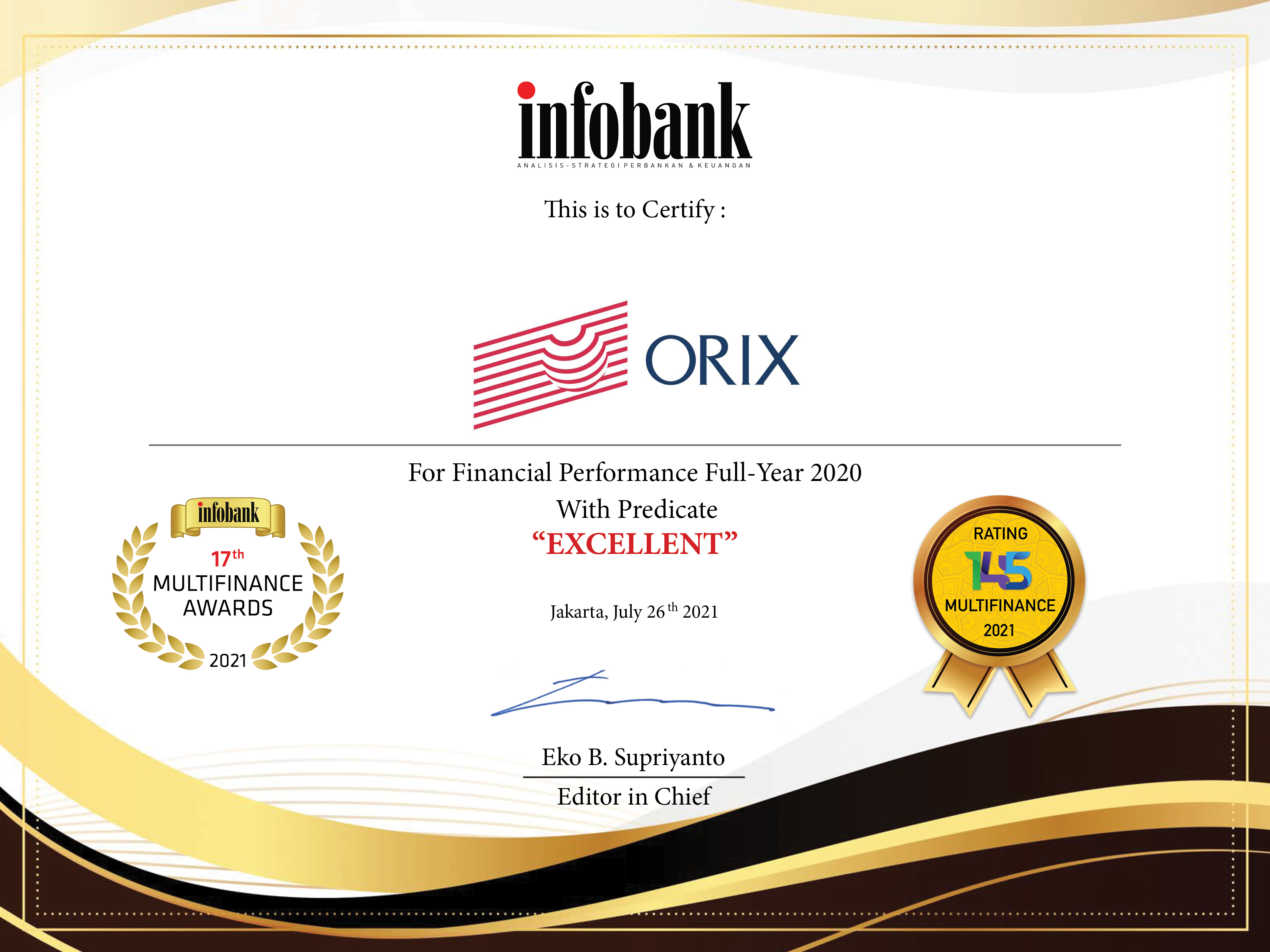 About Us | PT. ORIX Indonesia Finance